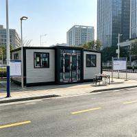 China Expandable Exhibition Booth Cabin With Lightweight Structure and Easy Relocation for Expandable Security Guard House Unit for sale