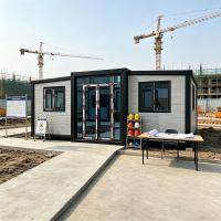 China Double Wing Expandable Container House With Thermal Insulation Steel Frame for Portable Modular Villa and Prefab Home for sale