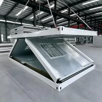 China Construction Site Quick Install Foldable Container House Steel Frame Windproof for Worker Dormitory Temporary Office for sale
