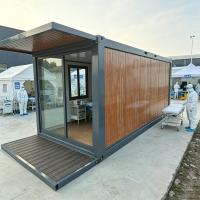 China Urban Development Temporary Office Foldable Container Unit Easy Transport Low Freight Cost for Project Management for sale