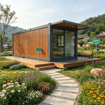 China Backyard Garden Leisure Folding Cabin Eco Friendly Soundproof for Family Relaxation Weekend Getaway Tiny House for sale