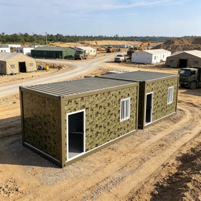 China Emergency Shelter Rapid Deployment Folding Container Home Waterproof Insulated for Disaster Relief Mobile Housing for sale