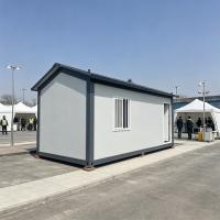 China Emergency Shelter Rapid Deployment Folding Box House With Waterproof Roof and Stackable Units for Disaster Relief for sale