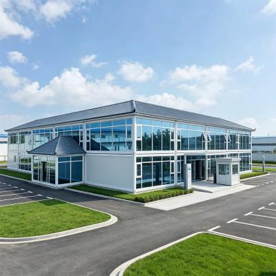 China Spacious Prefabricated Container Villa With Panoramic View for Scenic Resort and Eco Tourism Project Movable Living Space for sale
