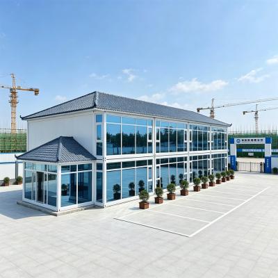 China Eco Friendly Modular Home With Soundproofing for Rural Homestay and Creative Studio Customizable Temporary Housing Solution for sale