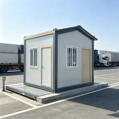 China Commercial Flat Pack Modular Office Building With Sandwich Panel for Business Park Quick Install Prefabricated Workspace Unit for sale