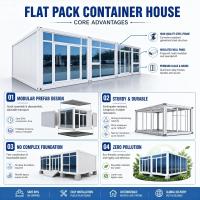 China Construction Site Temporary Office Packing Box House Modular Prefab Design Quick Assembly Stackable Transport Low Cost Durable for sale