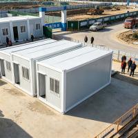 China Scenic Area Tourist Center Glass Wall Packing Box House With Thermal Insulation and Easy Relocation for Visitor Information Hub for sale