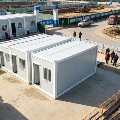 China Scenic Area Tourist Center Glass Wall Packing Box House With Thermal Insulation and Easy Relocation for Visitor Information Hub for sale