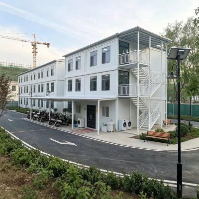 China Modern Simple Multi-flunction Story Packing Box House for Industrial Park Staff Housing and Convenience Store for sale