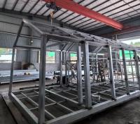 China Modern Design A-Frame Prefab Villa House Sandwall Panel Easy Installation Transportation Heat-Insulated Lightweight Modular Home for sale