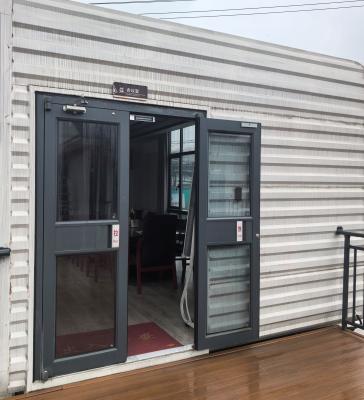 China Prefab 20ft Apple Steel Pod Prefab House and Office Container with Sandwich Panel for Sale for sale