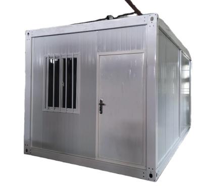 China Modern 20FT Rectangle Shipping Container House Flat Pack Modified Steel Container for Apartment UseModular Tiny House for sale