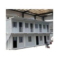 China Modern 20FT Rectangle Shipping Container House Flat Pack Modified Steel Container for Apartment UseModular Tiny House for sale