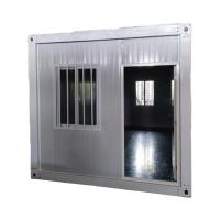 China Modern 20FT Rectangle Shipping Container House Flat Pack Modified Steel Container for Apartment UseModular Tiny House for sale