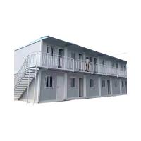 China Modern 20FT Rectangle Shipping Container House Flat Pack Modified Steel Container for Apartment UseModular Tiny House for sale