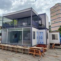 China Foldable Casas Prefabricadas Prefab Prefabricated Modular Shipping Mobile Homes Folding Expandable Container House for Sale for sale