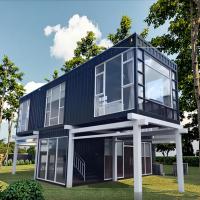 China 20ft Detachable Container House with Steel and Sandwich Panel Material for Office Modular Tiny House for sale