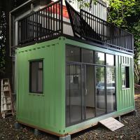 China 20ft Detachable Container House with Steel and Sandwich Panel Material for Office Modular Tiny House for sale