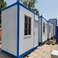 China 20ft Detachable Container House with Steel and Sandwich Panel Material for Office Modular Tiny House for sale