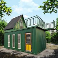 China 20ft Detachable Container House with Steel and Sandwich Panel Material for Office Modular Tiny House for sale