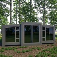China 2040ft Steel Modified Shipping Container House for sale