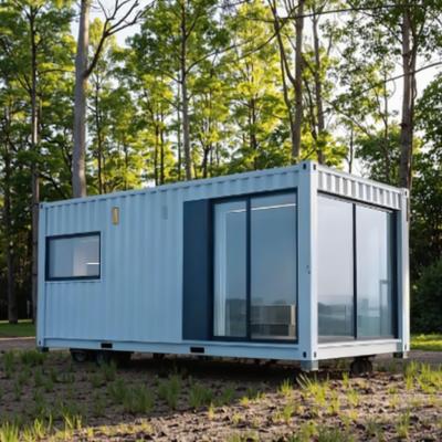 China Detachable Modified Shipping Container House for Office Hotel Living Room Workshop and Outdoor Use Made of Steel Potable House for sale