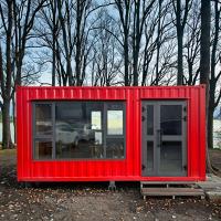 China Detachable Modified Shipping Container House for Office Hotel Living Room Workshop and Outdoor Use Made of Steel Potable House for sale