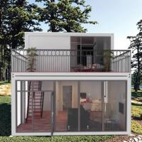 China Movable Office and Hotel House Modified Shipping Container with Steel Sandwich Panel Material Detachable for Outdoor Shop Use for sale
