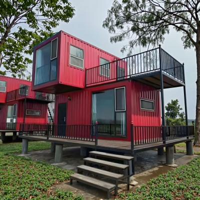 China Modular Steel Container House Flat Pack with Sandwich Panel for Office or Living Room Use for sale