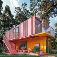 China Modern Design Prefabricated Modular Container House Galvanized Steel Structure Environmentally Friendly Mobile Living Solution for sale