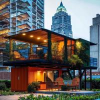 China Modern Design Prefabricated Modular Container House Galvanized Steel Structure Environmentally Friendly Mobile Living Solution for sale