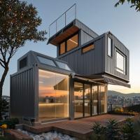 China Detachable Container House for Office Living Room Workshop Hotel Use Durable Sandwich Panel Steel for Home Office Outdoor for sale