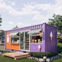 China Luxury Modern Portable Container House Expandable 2-Bed Mobile Shipping Wooden & Steel Construction Extendable Sandwich Panel for sale