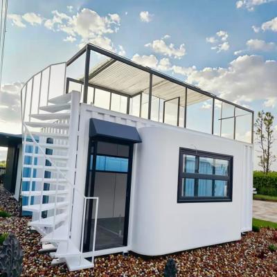China Steel Modified Shipping Container House Detachable Flat Pack Container for Office Living Room Workshop Use for sale