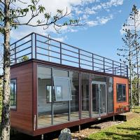 China Detachable Modified Shipping Container House for Office Hotel Living Room Workshop and Outdoor Use Made of Steel for sale