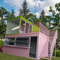 China Modified Steel Shipping Container House Versatile Use for Office School Living Room Bedroom Apartment Workshop Bathroom for sale