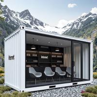 China Detachable 20ft/40ft Container House Flat Pack  Villa Sandwic_panel for Home Office Hotel Outdoor Warehouse Shop Toilet for sale