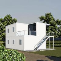China Detachable 20ft/40ft Container House Flat Pack  Villa Sandwic_panel for Home Office Hotel Outdoor Warehouse Shop Toilet for sale