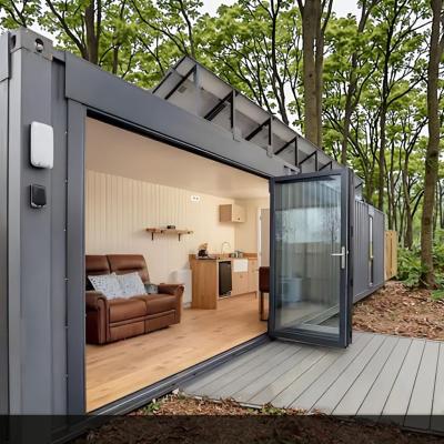 China Modified Steel Shipping Container House Versatile Use for Office School Living Room Bedroom Apartment Workshop Bathroom for sale