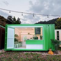 China Steel Modified Shipping Container House Flat Pack Container for Office Living Room Workshop Use for sale