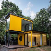 China Modern Standard Container Prefabricated House Breathable Design for Dormitory Apartment Home Office Online Technical Support for sale