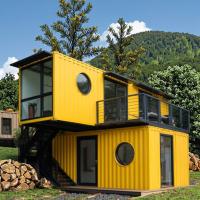 China Modern Standard Container Prefabricated House Breathable Design for Dormitory Apartment Home Office Online Technical Support for sale
