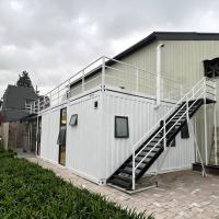 China Steel Modified Shipping Container House for Hotel Applications for sale