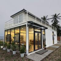 China Steel Modified Shipping Container House for Hotel Applications for sale