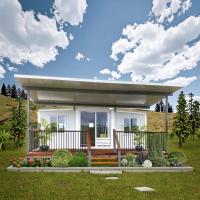 China Steel Modified Shipping Container House for Hotel Applications for sale