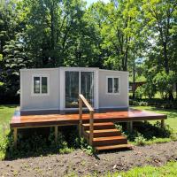 China Steel Modified Shipping Container House for Hotel Applications for sale