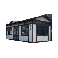 China Waterproof Steel Structure Movable House for Villa Apartment Office Building Carport Resort Kitchen Bedroom Container Houses for sale