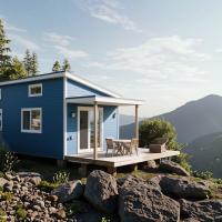 China Integrated Building Prefab House Modern Residential Vacation Villa Office Apartment High Strength Waterproof Lightweight Roofing for sale
