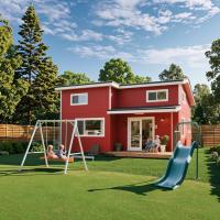 China Integrated Building Prefab House Modern Residential Vacation Villa Office Apartment High Strength Waterproof Lightweight Roofing for sale